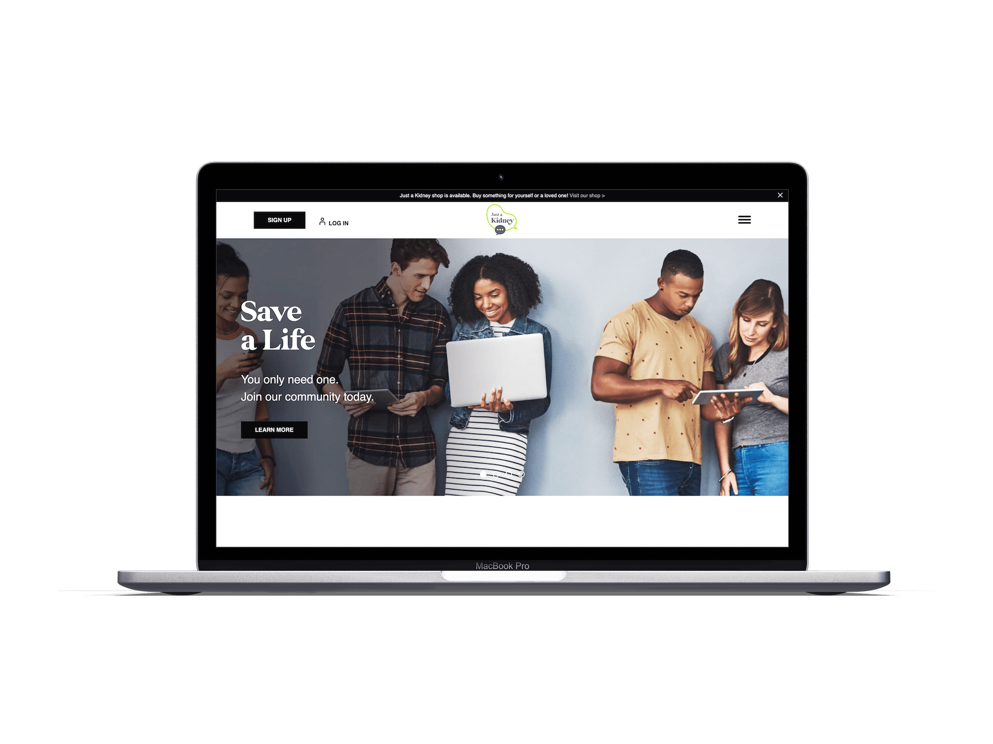 Just a Kidney Web Development Case Study | ATAK Interactive